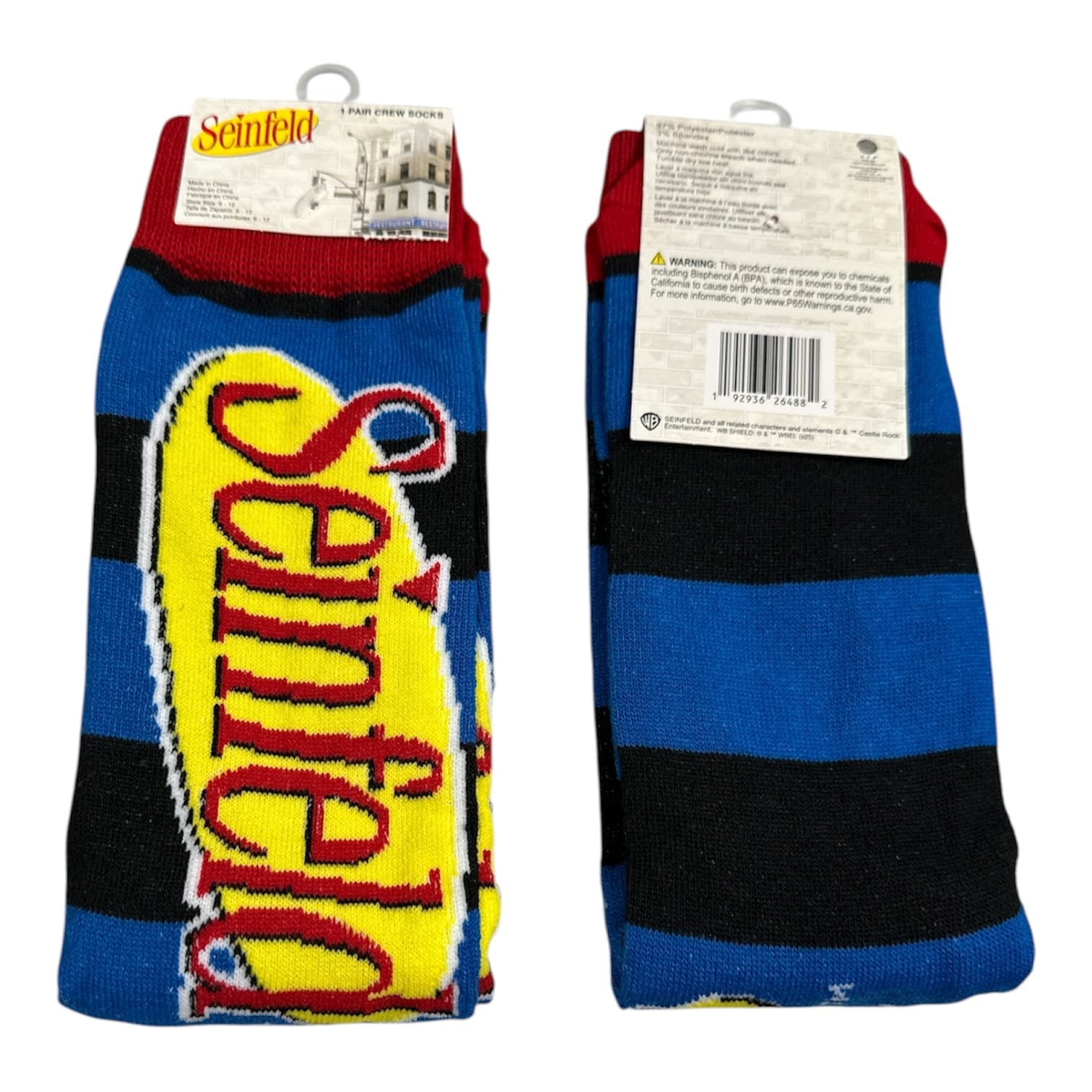 Seinfeld Socks – 2 Pairs – MostlySocks.com